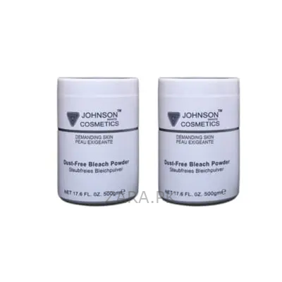 Johnson White Cosmetics Dust Free Bleach Powder (500gm) - Zara.pk