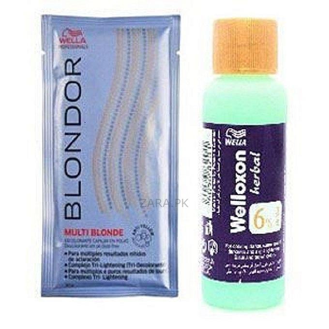 Wella Herbal face professional face Bleach - Zara.pk