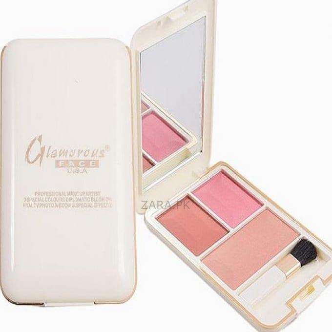 Glamourous Blush On Kit No.2 3 Colors - Zara.pk