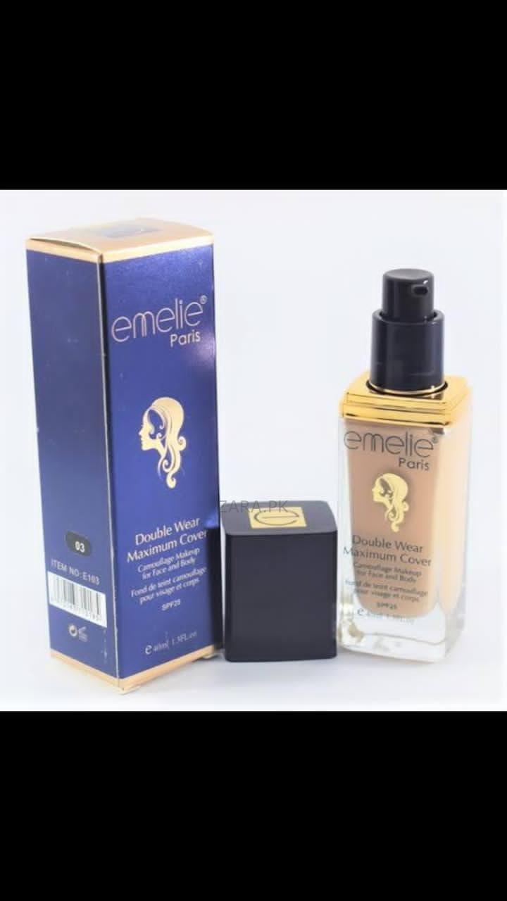 Emelie Liquid Foundation full coverage oil control 100% waterproof ...
